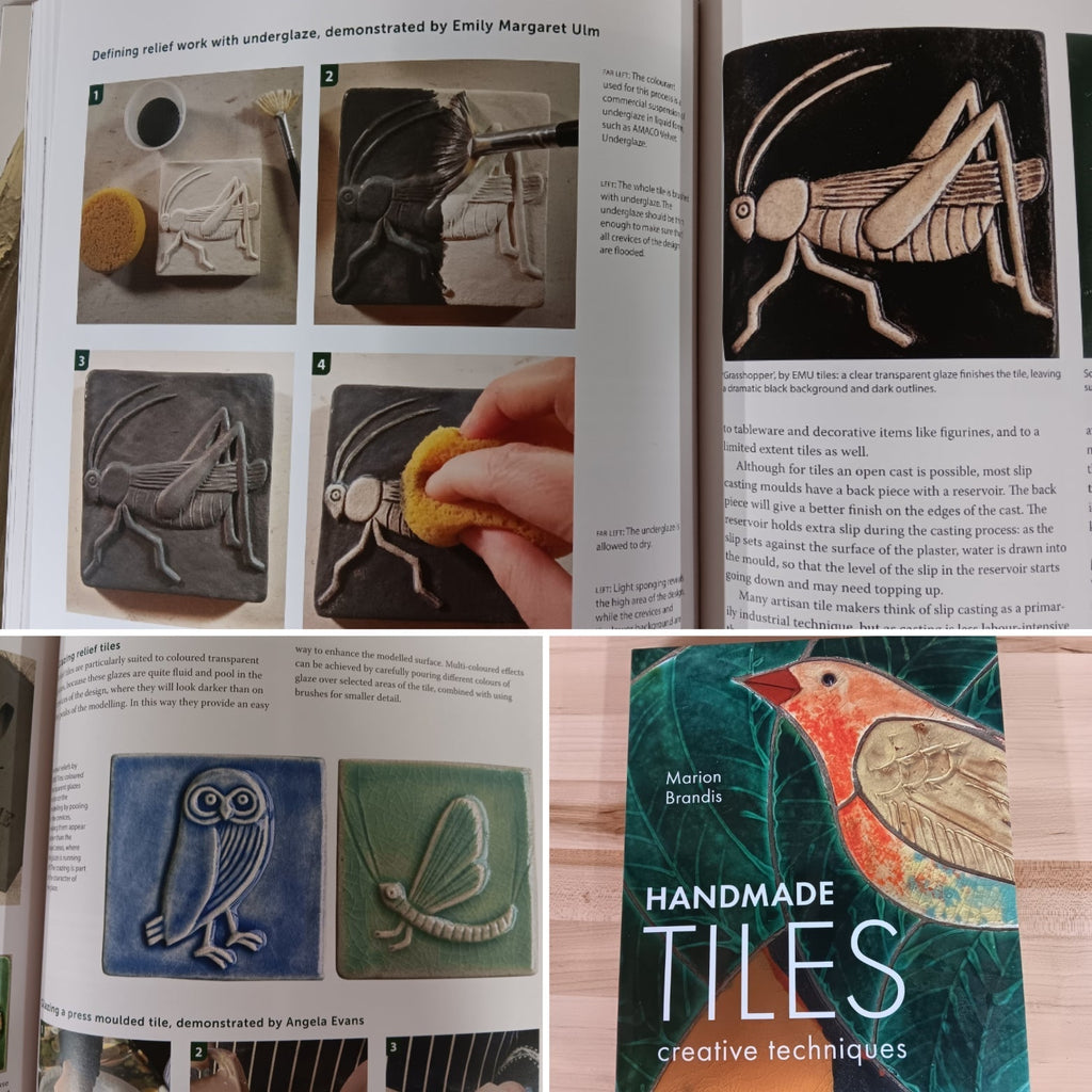 Emu Tiles are Featured in "Handmade Tiles: Creative Techniques," a new ...