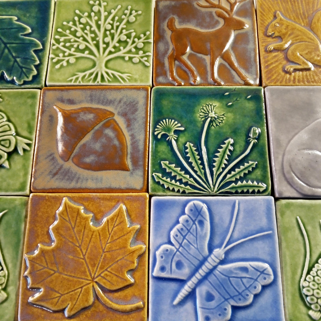 A local kitchen with a splash of color | Ceramic Handmade Tiles