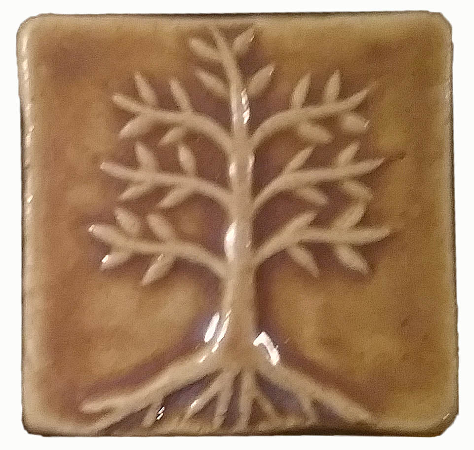 Cypress 2"x2" Ceramic Handmade Tile | 2 Inch by 2 Inch Handmade Tiles