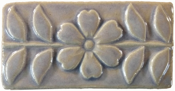 Flowering Vine 3"x6" Ceramic Handmade Tile | 3 Inch by 6 Inch Handmade ...