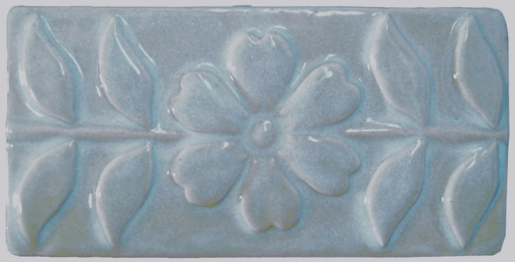 Flowering Vine 3"x6" Ceramic Handmade Tile | 3 Inch by 6 Inch Handmade ...