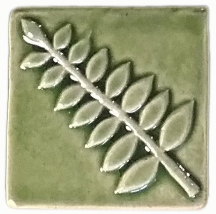 Locust 3"x3" Ceramic Handmade Tile | 3 Inch by 3 Inch Handmade Tiles