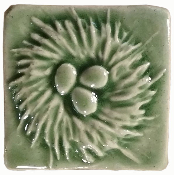 Nest 2"x2" Ceramic Handmade Tile | 2 Inch by 2 Inch Handmade Tiles