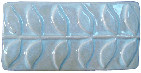 Vine 3"x6" Ceramic Handmade Tile | 3 Inch by 6 Inch Handmade Tiles