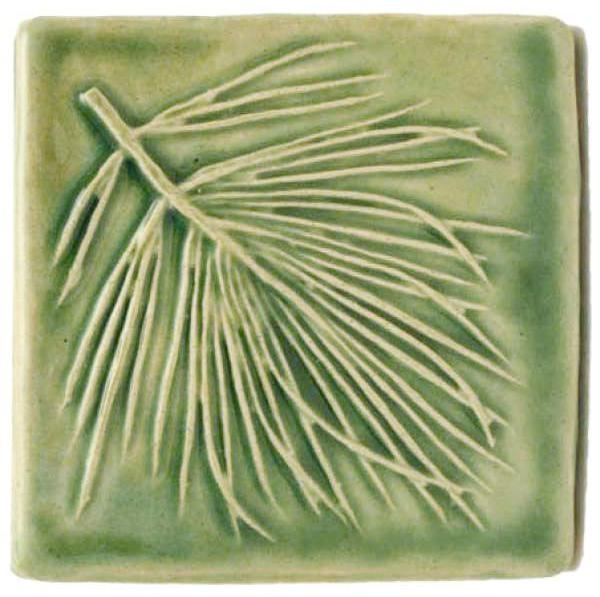 White Pine 4"x4" Ceramic Handmade Tile | 4 Inch by 4 Inch Handmade Tiles